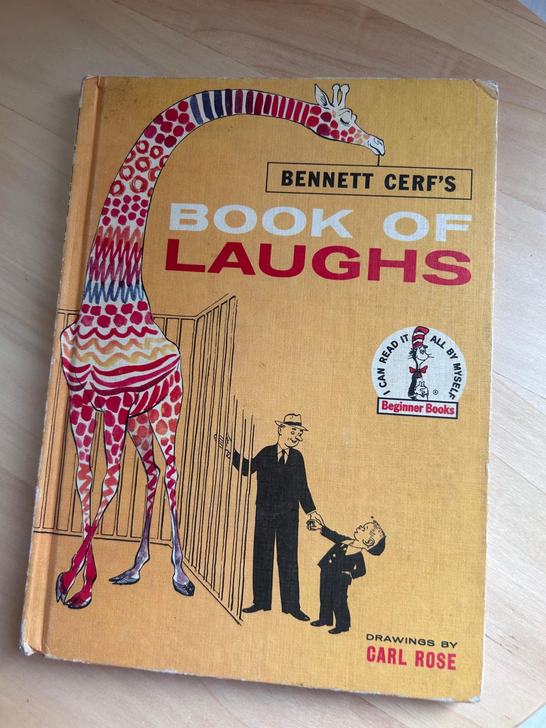 Bennett Cerf's Book of Laughs Drawings by Carl Rose 1969 - Etsy