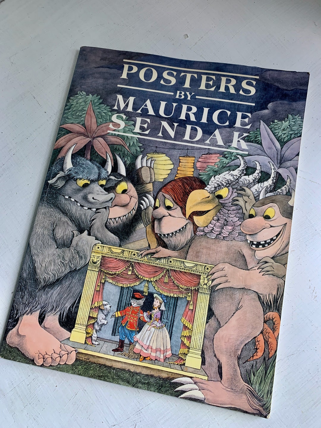 Vintage Maurice Sendak Poster Book - Etsy