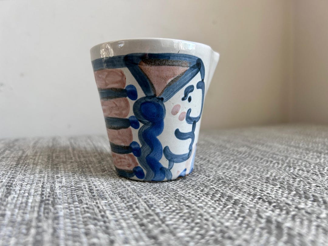 Vintage MA Hadly Shot Glass Pottery Hand Made Fire Water - Etsy