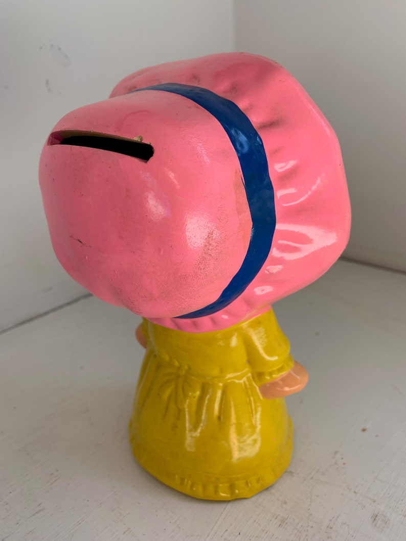Vintage Sweet Little Girl Bank - Etsy