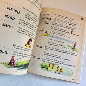 The New Color Picture Dictionary for Children 1977 - Etsy