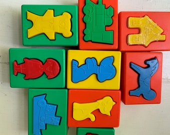 Plastic Block Puzzle - Etsy