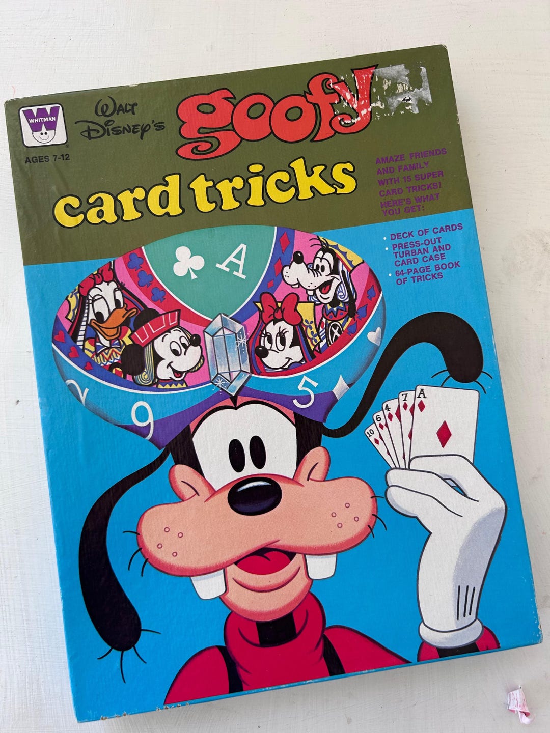 Vintage Goofy Card Tricks New in Box Book of Tricks - Etsy