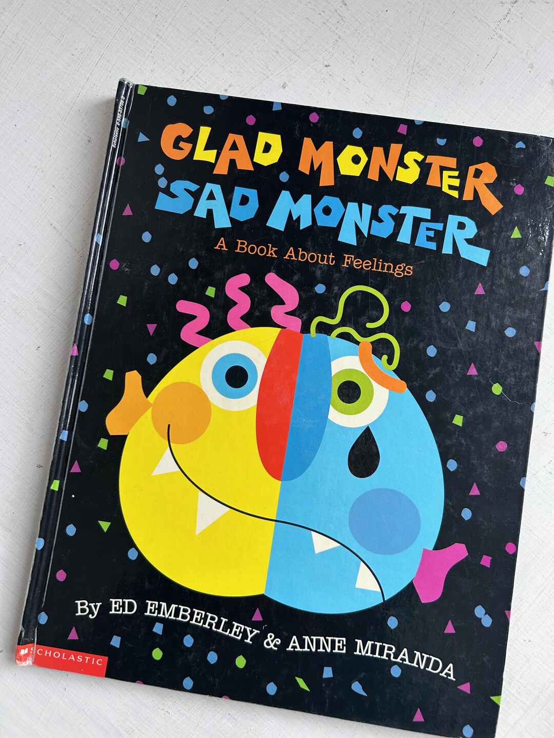 Glad Monster, Sad Monster A Book About Feelings Ed Emberley and Anne ...