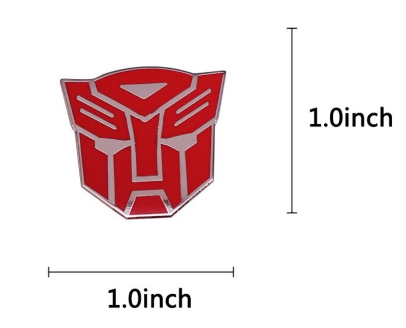 Transformers Red Autobot Logo Enamel Pin - Etsy