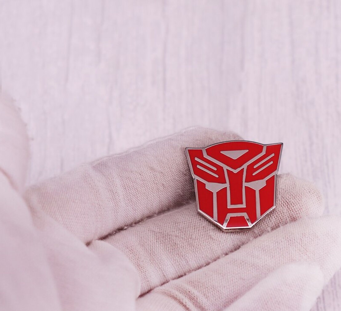 Transformers Red Autobot Logo Enamel Pin - Etsy