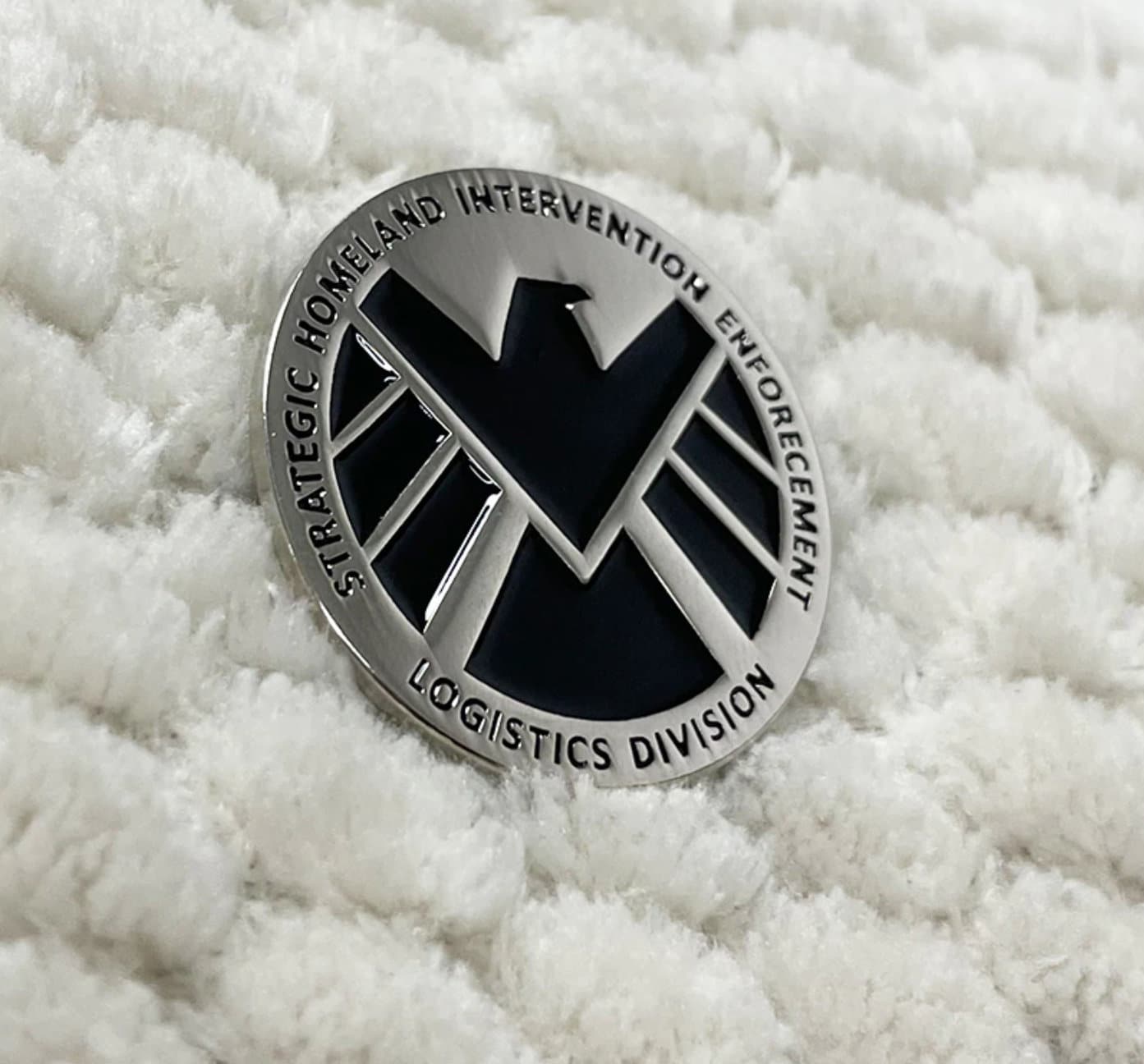S.H.I.E.L.D Logo Marvel Enamel Pin - Etsy