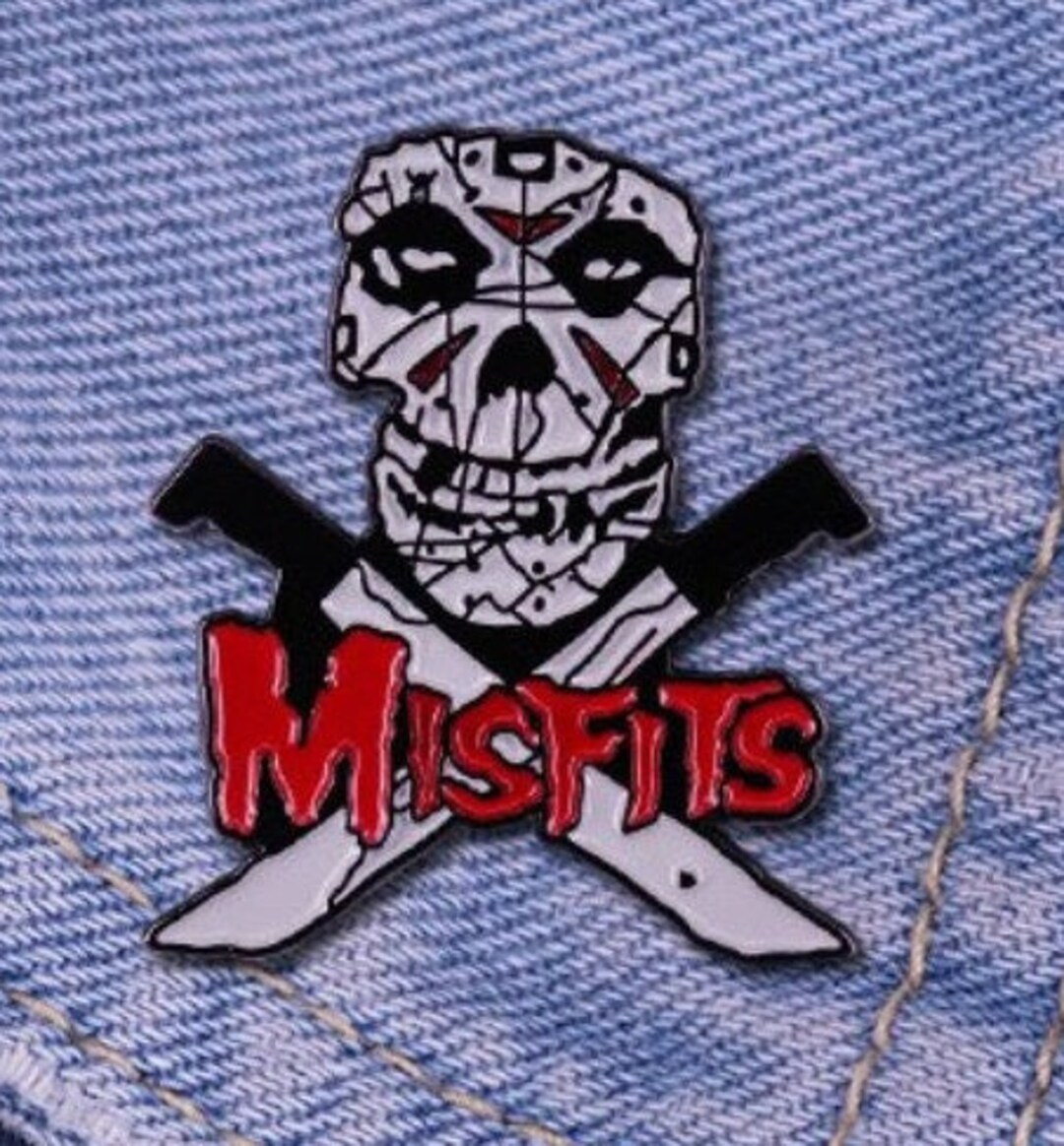 Misfits Enamel Pin - Etsy
