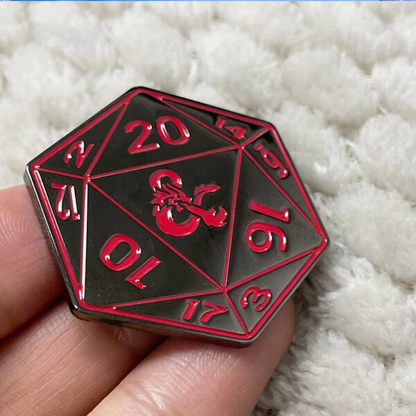 Dungeons and Dragons Pin - Etsy
