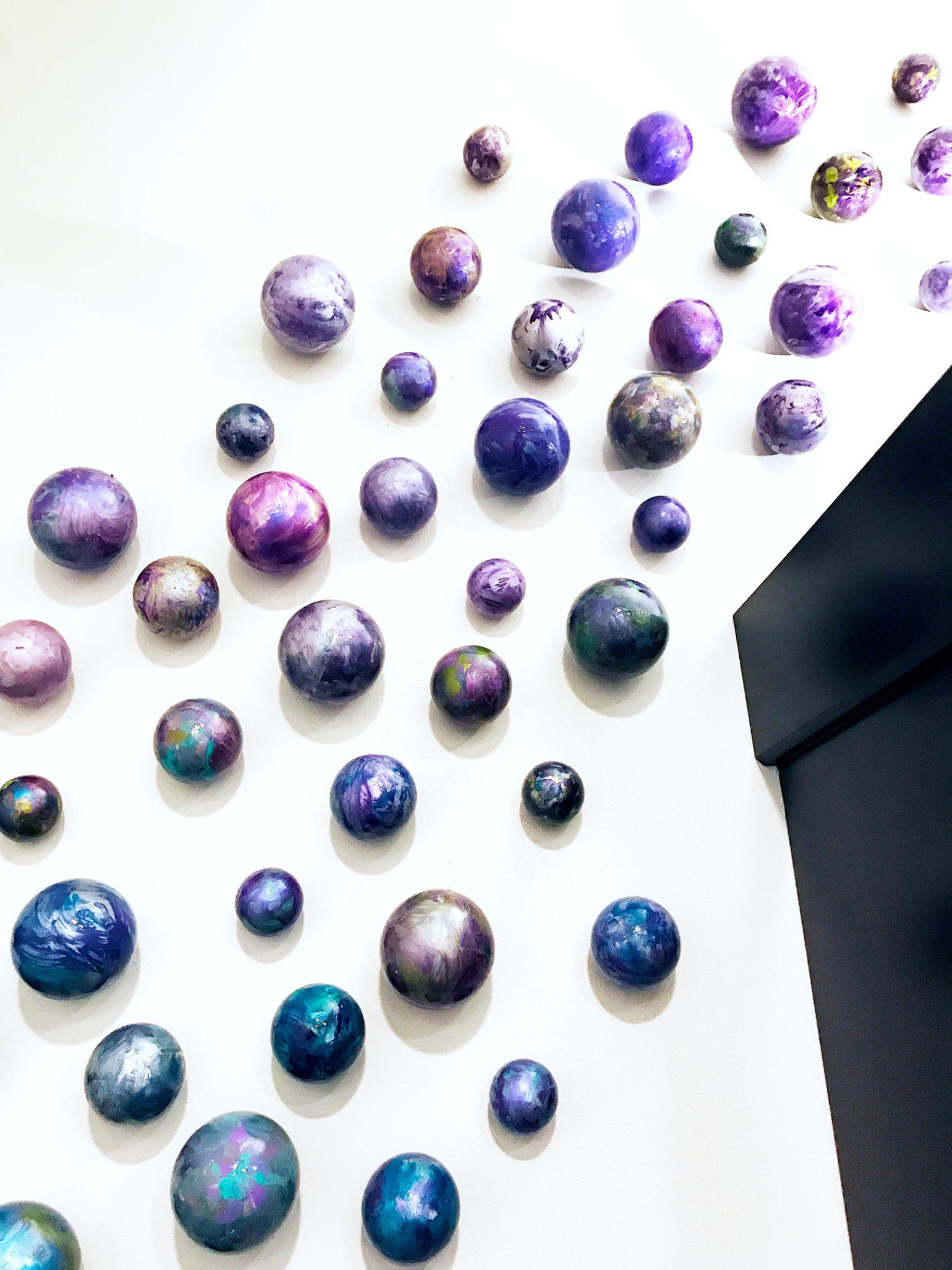 Sphere Wall Sculpture 3D Wall Art Colorful Wall Art 3D - Etsy UK