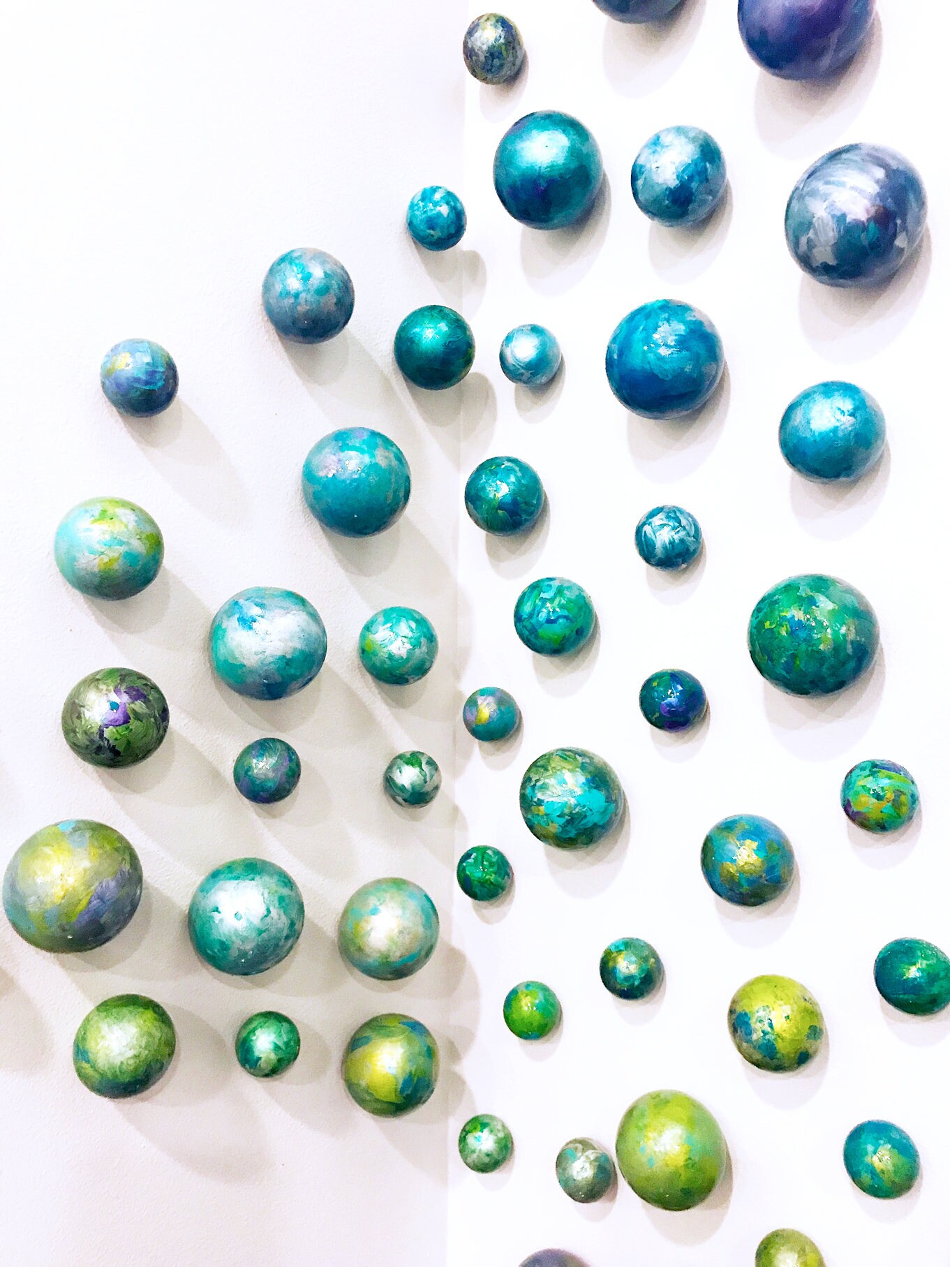 Sphere Wall Sculpture 3D Wall Art Colorful Wall Art 3D - Etsy UK