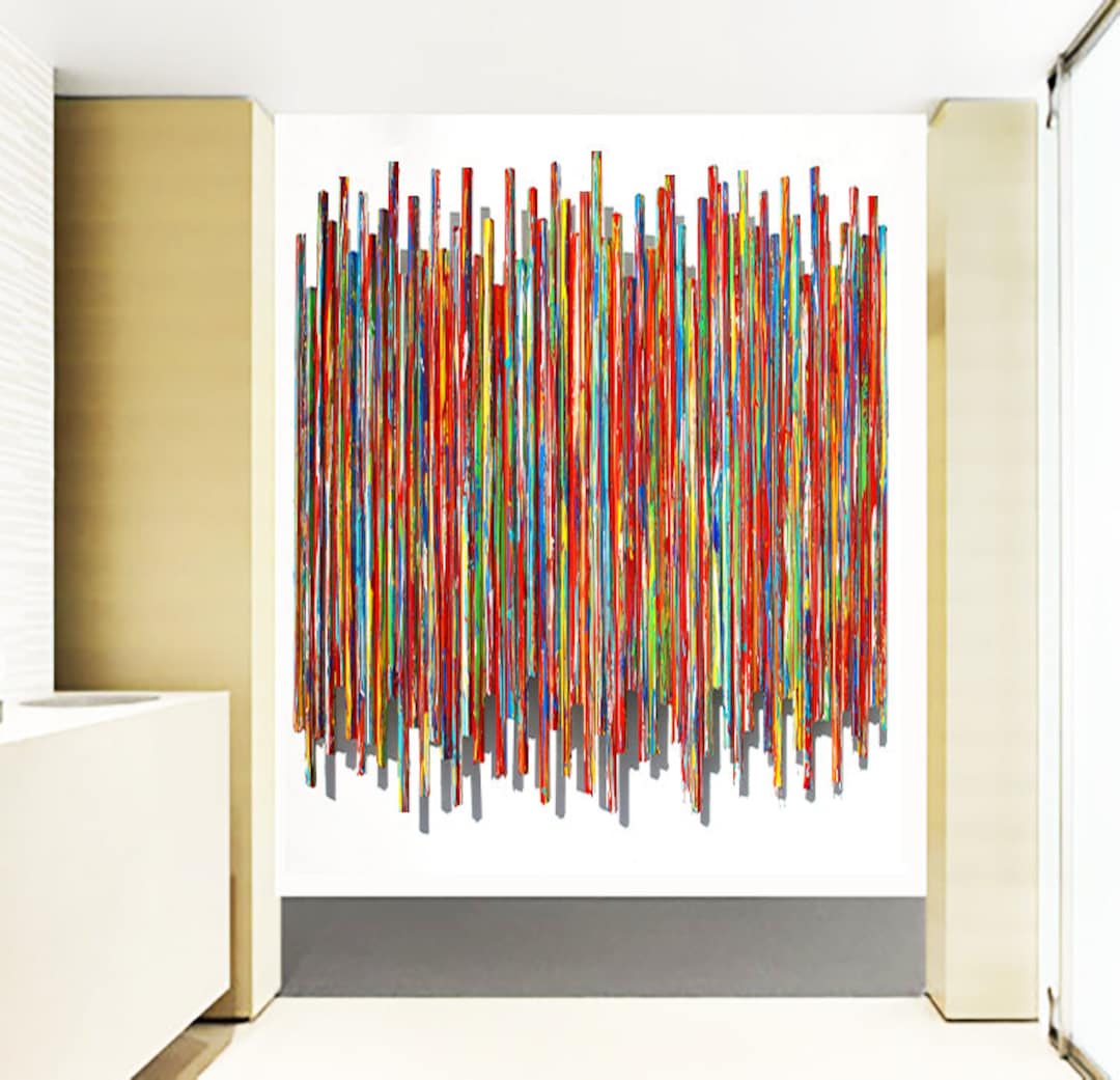 Large Wall Art | Colorful Art | Modern Art | Living Room Decor ...