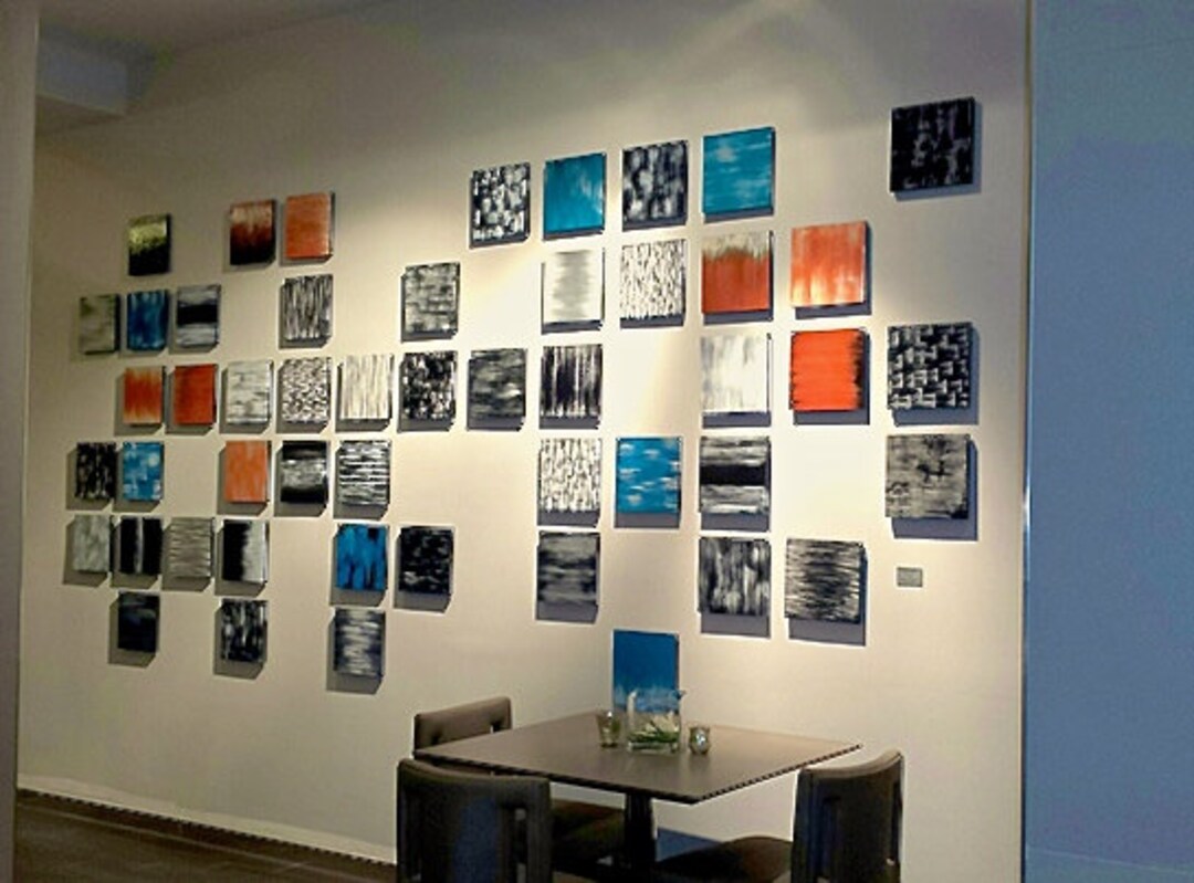 Modern Wall Art | Hospitality Art | Lobby Art | Wood Wall Sculpture ...