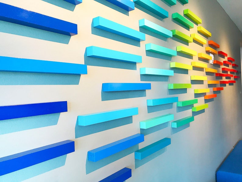 Large Wall Art Installation | Commercial Art | Branding Art | Wall ...