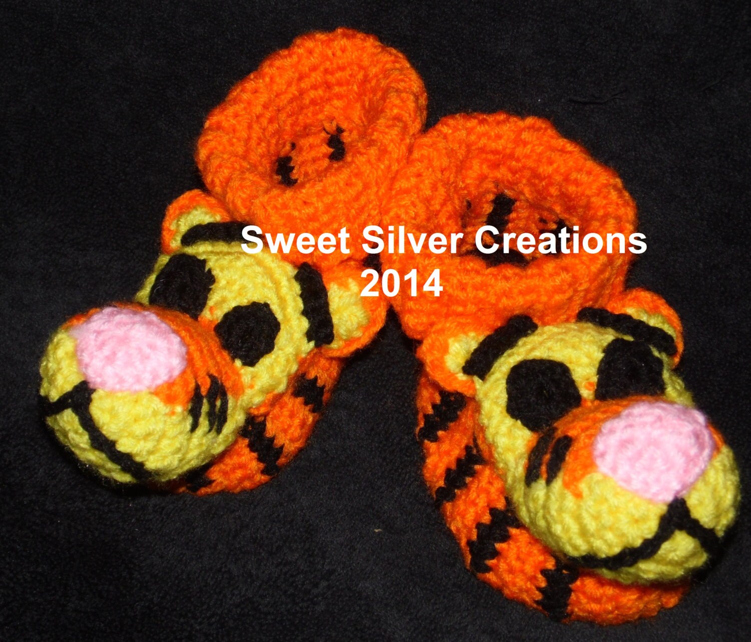 Tiger Slippers Small Medium and Large Children's sizes | Etsy