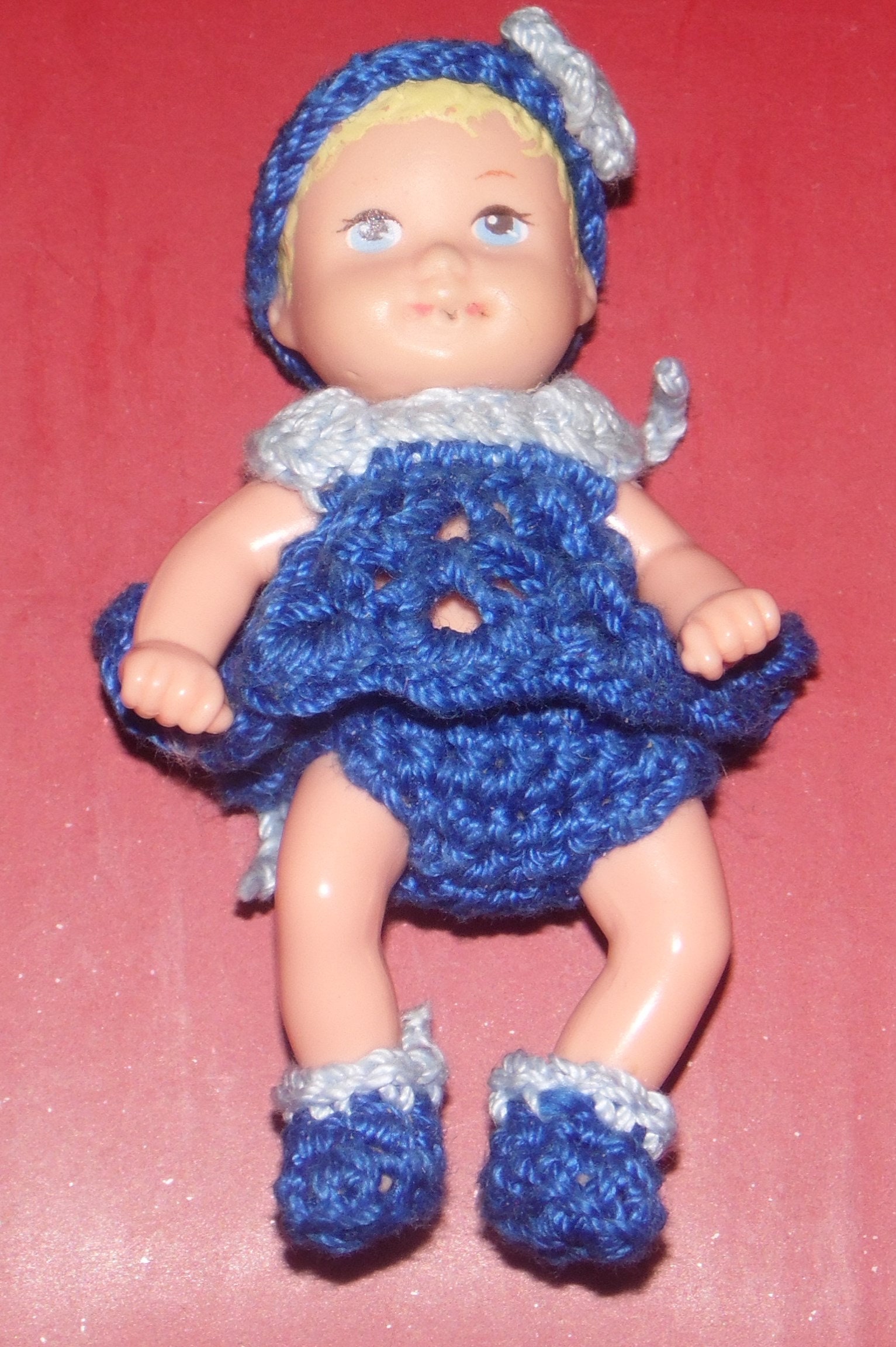 2.5 Inch Krissy Doll Pattern Blue Bell - Etsy