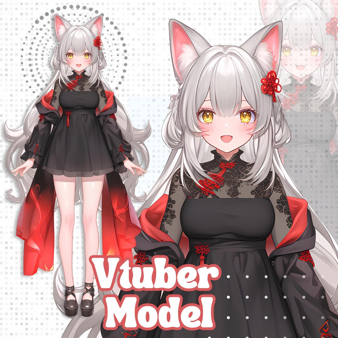 Live 2D Model Vtuber Character Vtuber Model Live 2D Rigging Live2d ...