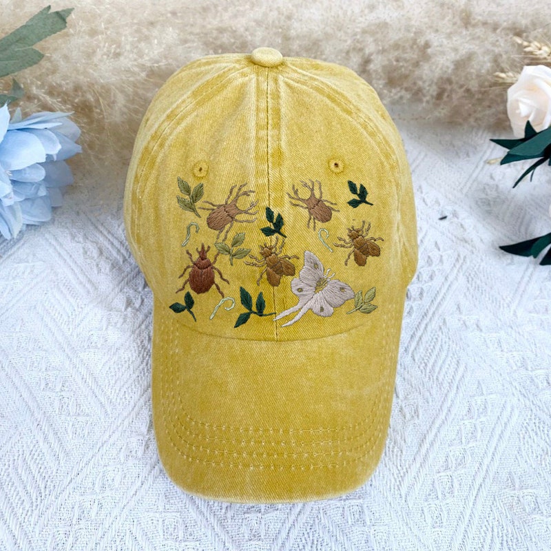 Embroidered Insect - Etsy