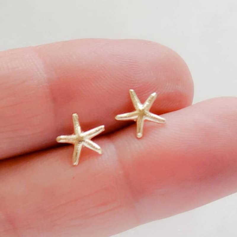 Starfish Earrings - Etsy