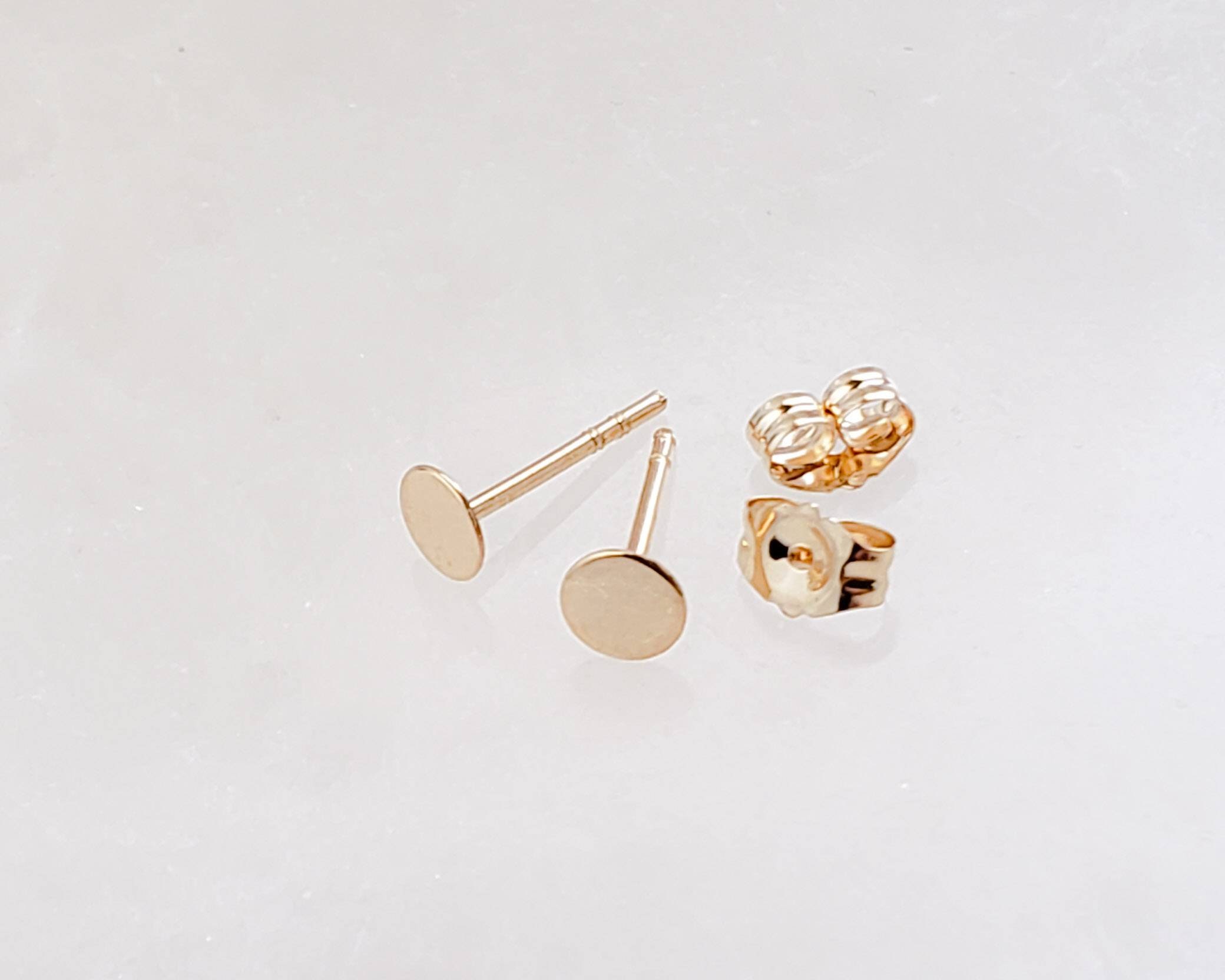 Tiny Studs Earring Set Set of 3 Gold or Silver Studs Small - Etsy