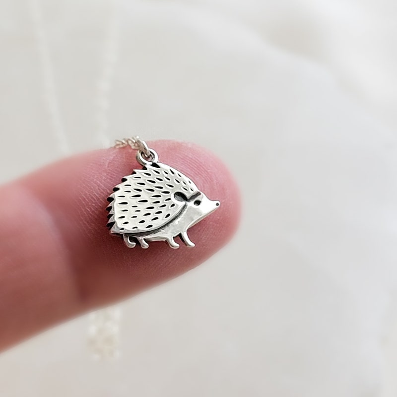 Hedgehog Pendant - Etsy