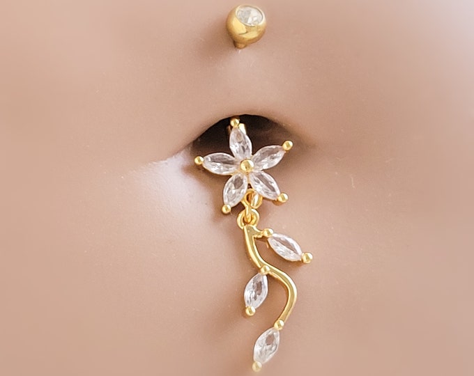 Pink & White Flower Vine Leg Cuff Ankle Bracelet Leg Wraps Fairy ...