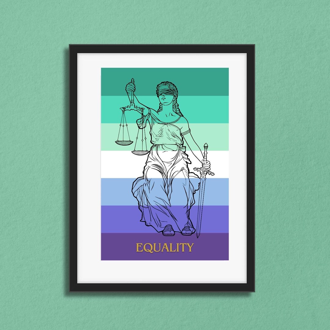 Pride Wall Art | Rainbow Pride Decor | Queer Art | LGBTQ Art | Pride ...