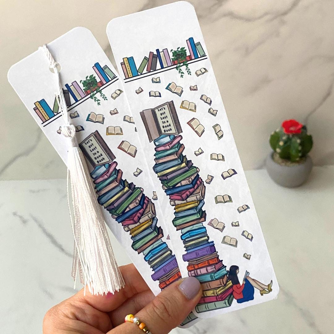 Bookmark Collection, Gift for Book Lovers, Cardstock Laminated ...