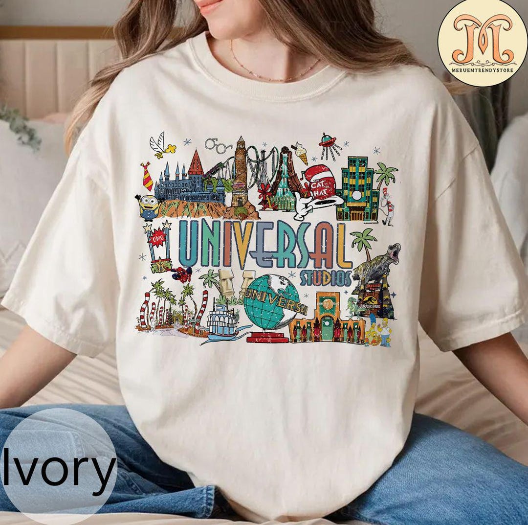 Retro Universal Studios T-shirt: Family Trip Tee - Etsy