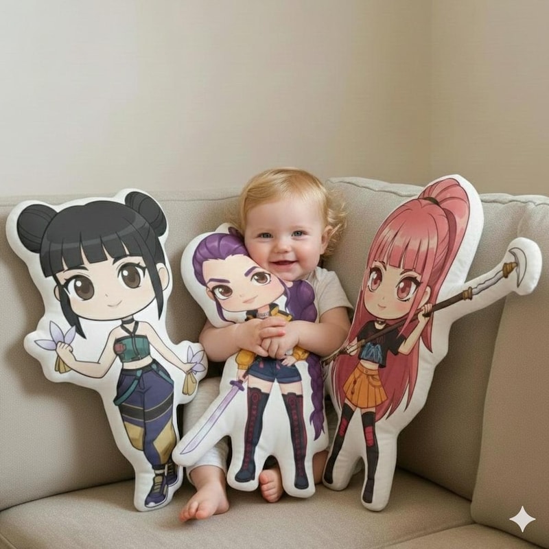 Rumi Mira and Zoey Plush - Etsy