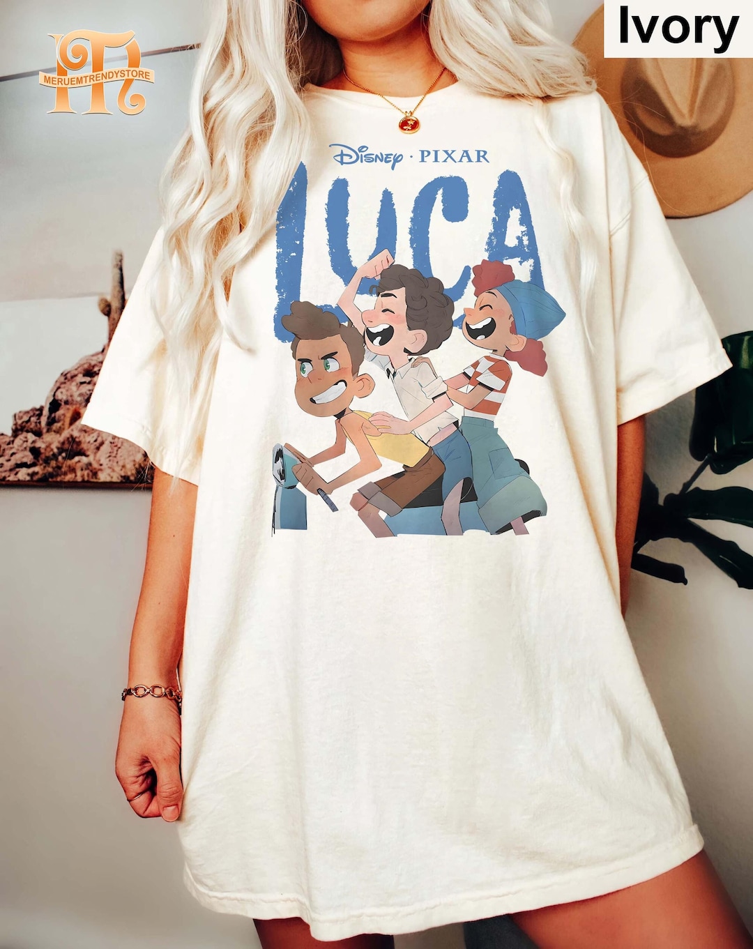 Retro Disney Luca 2021 Comfort Colors Shirt, Luca Characters Shirt ...