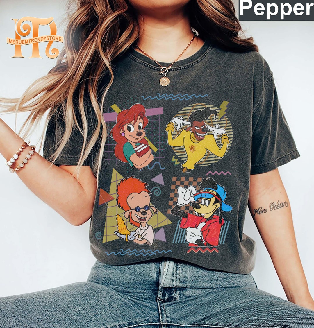 Retro 90s Goofy Movie Comfort Colors Shirt: Powerline Stand Out Tour - Etsy