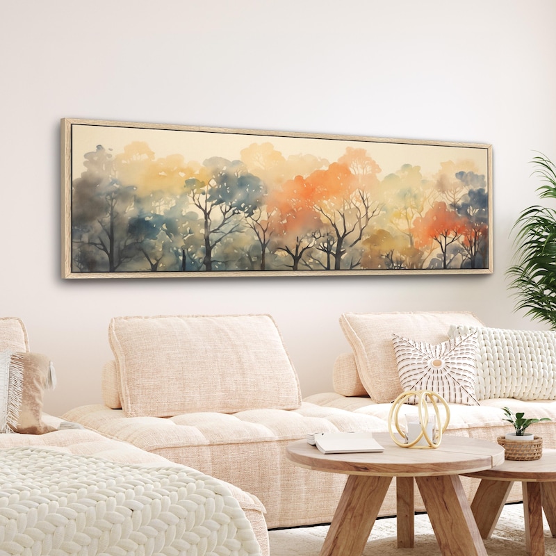 Abstract Forest Art - Etsy