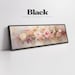 Vintage Floral Canvas Print - Large Wide Wall Art for Bedroom or Living ...