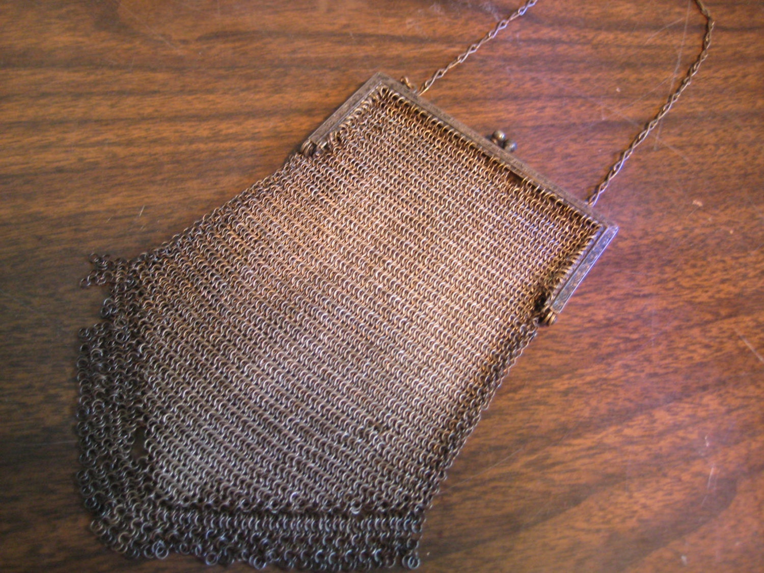 Chain Mail Purse Silver Plate Metal Mesh Change Purse - Etsy