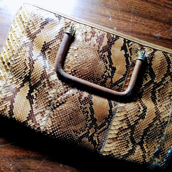 Python Clutch - Etsy