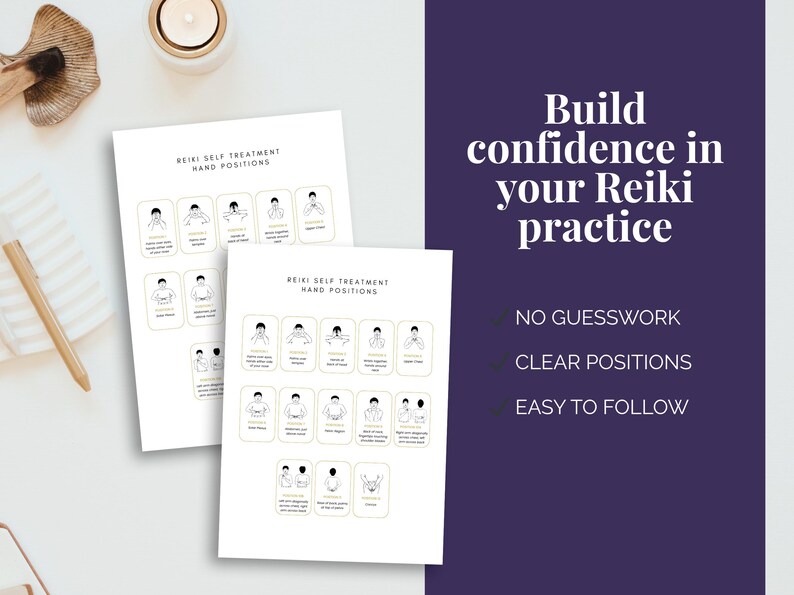 Reiki Self Healing Hand Positions | Step-by-step Reiki Hand Position ...