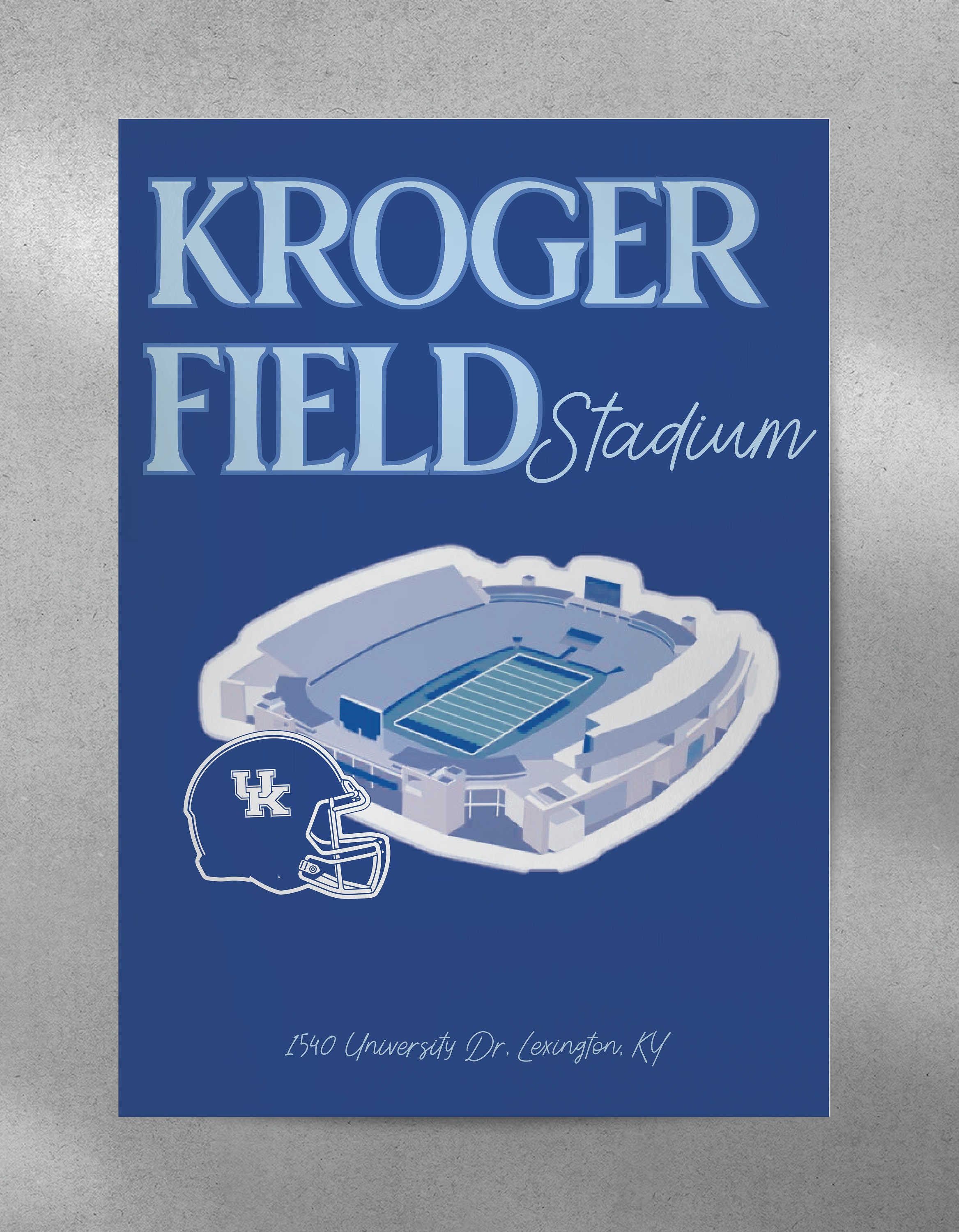 University of Kentucky Digital Wall Prints/coastal Decor/uk/wildcats ...