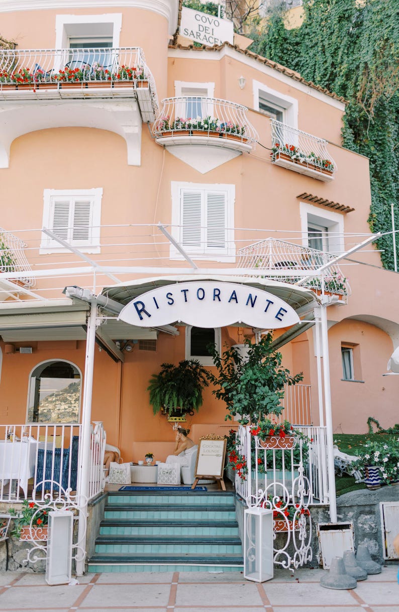 Amalfi Coast Gallery Wall Photos – Digital Download – Positano Italy ...
