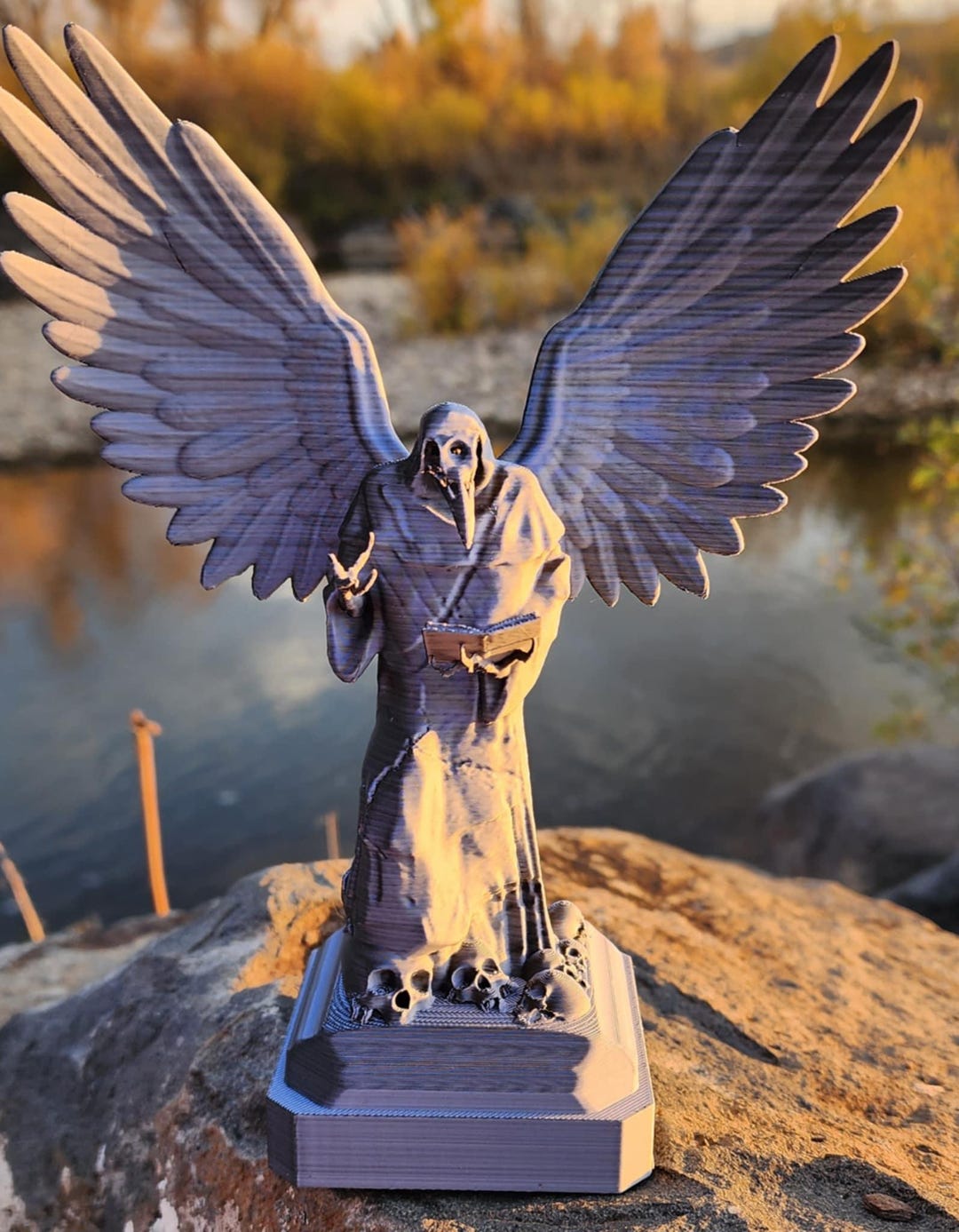 Three Eyed Raven Phrophet of the Voidwing - Etsy