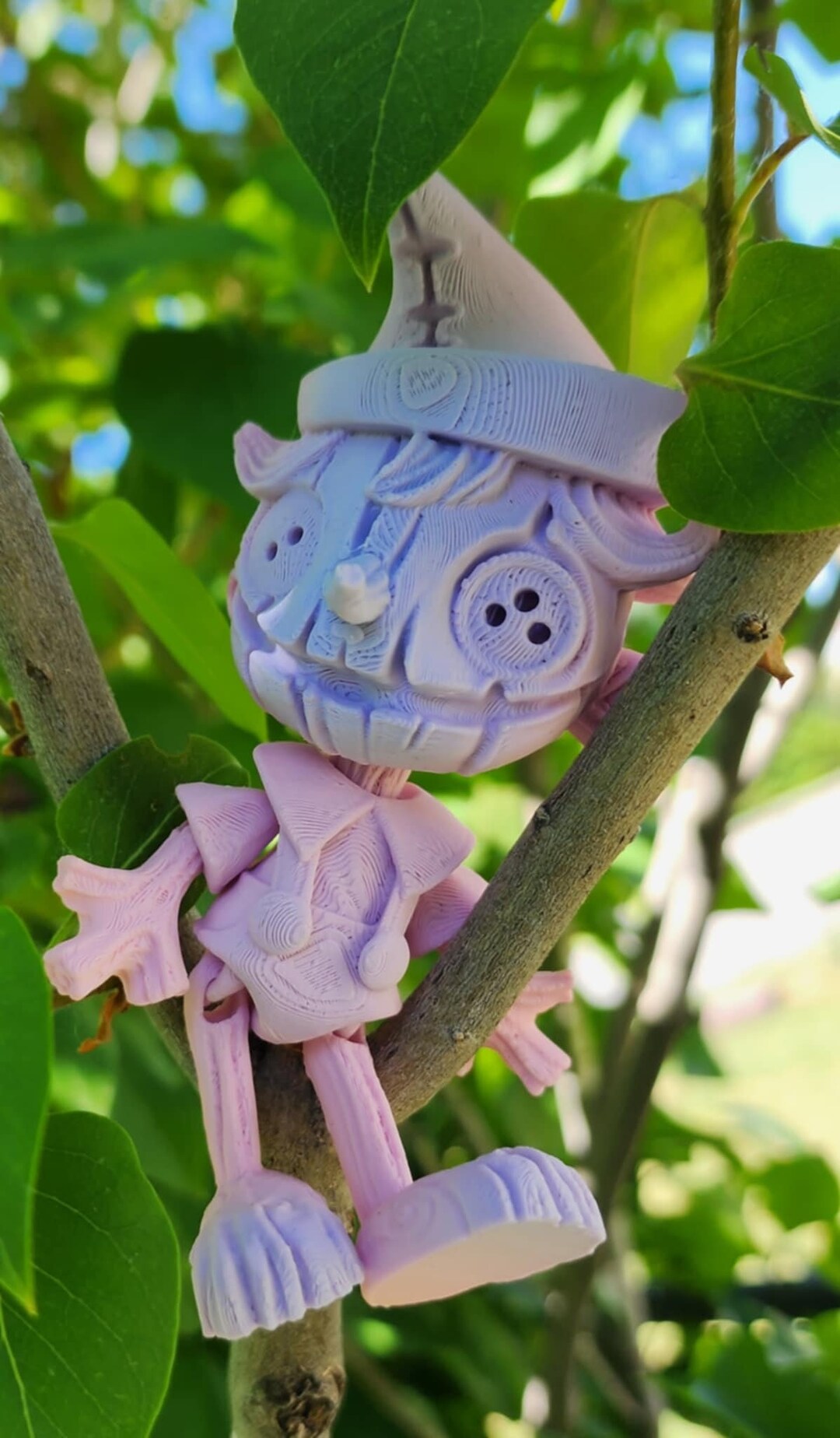 Pinocchio Articulated Doll by Twisty Prints - Etsy