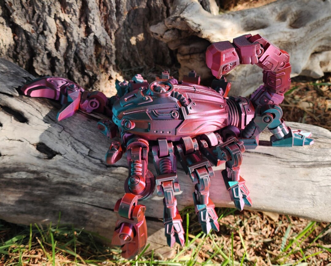 XL Cyber Scorpion - Etsy