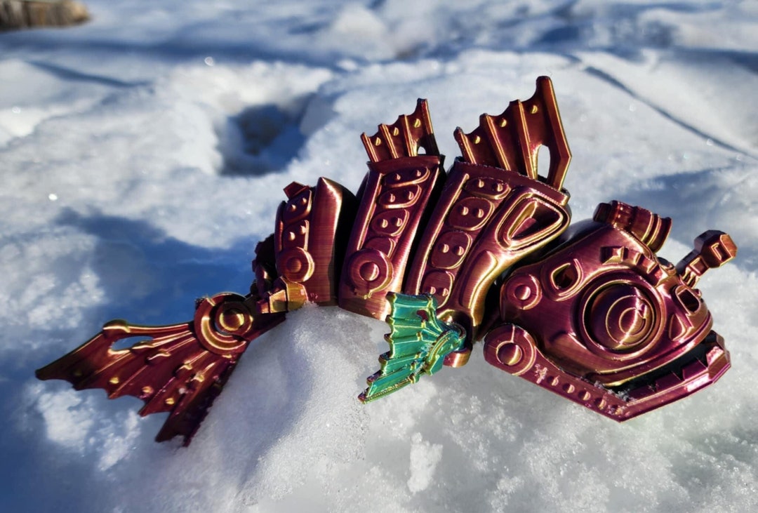 Mechanical Angler Fish - Etsy