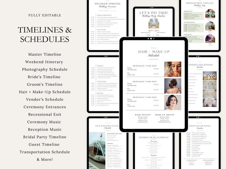 Wedding Day Binder | Wedding Coordinator | Wedding Timeline, Wedding ...