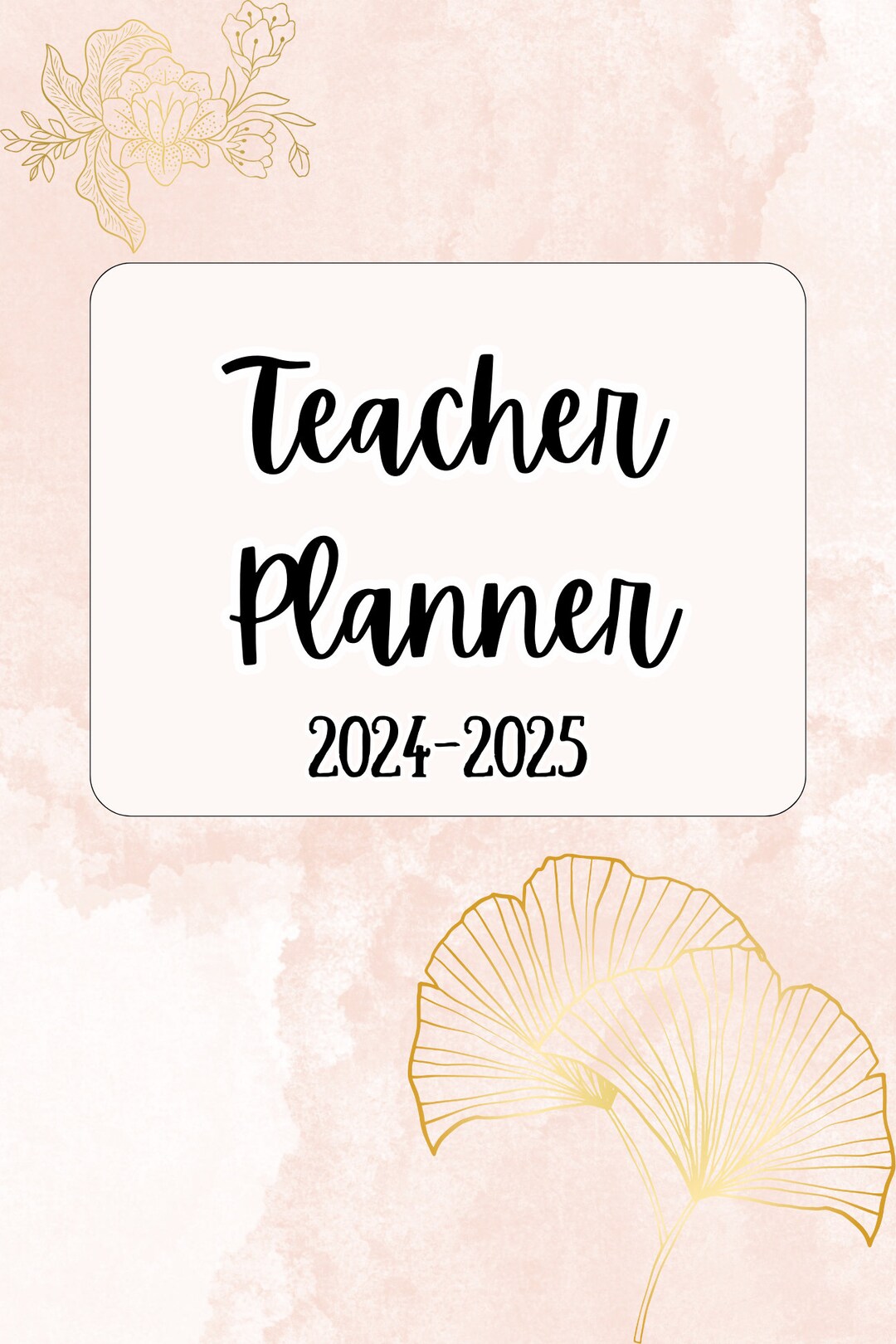 Digital Teacher Planner 2024-2025 - Etsy