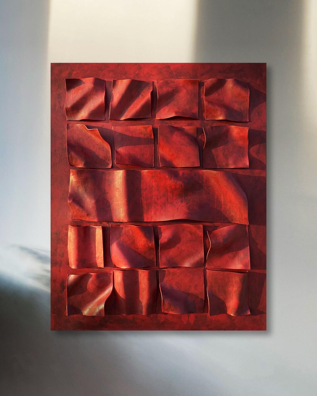 Abstract Wall Art, Clay Art, Sculptural Painting, Wall Sculpture, Wall ...