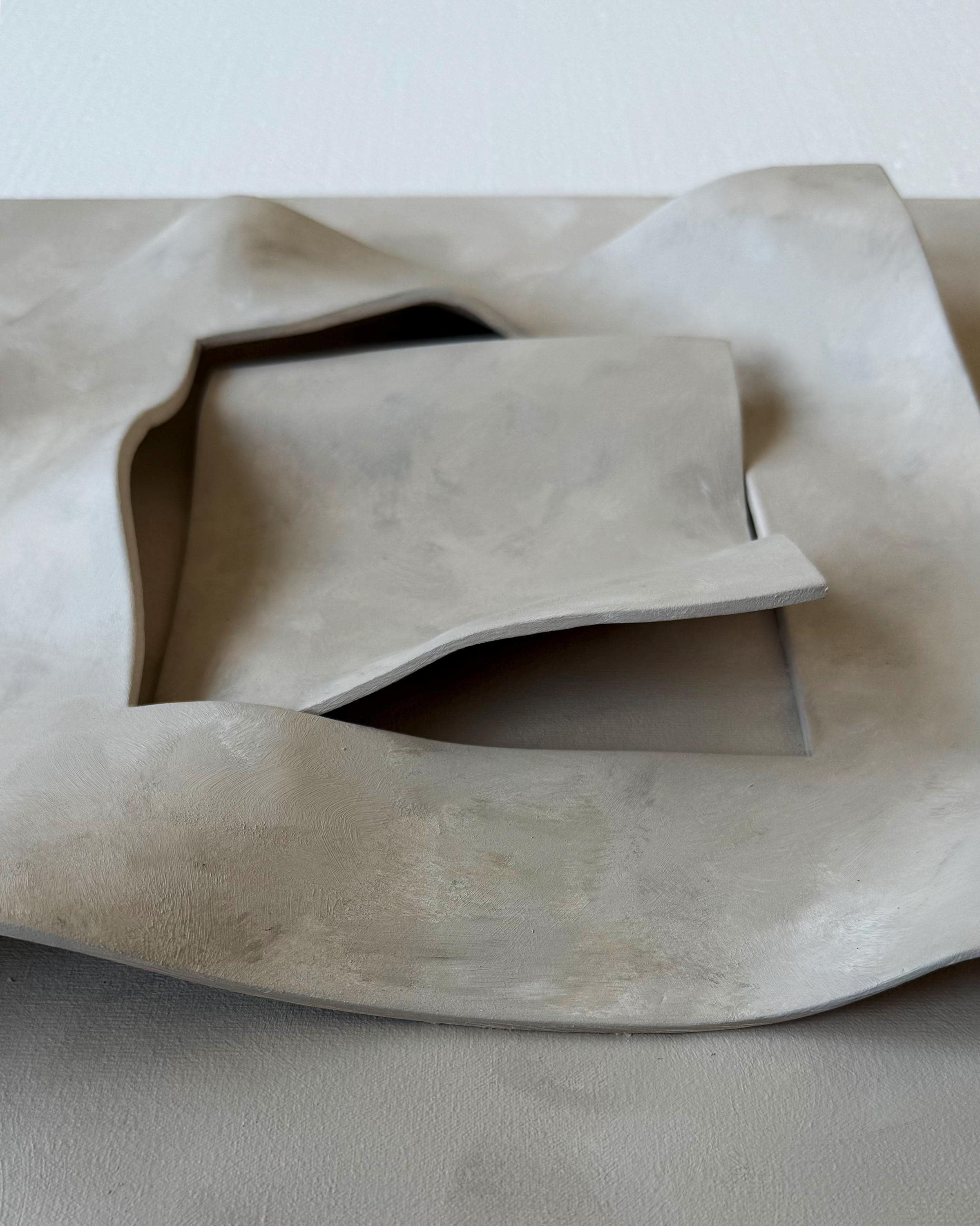 3D Clay Wall Art – Textured Abstract Minimalist Painting - Etsy