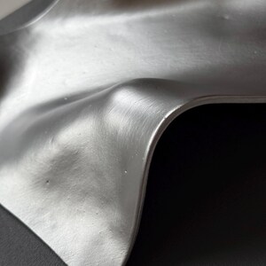Silver Abstract 3D Wall Art, Modern Minimalist Sculpture, Contemporary ...