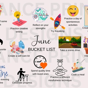 2025 UK Self-love Bucket List Calendar. Positivity. Journal. Vision ...