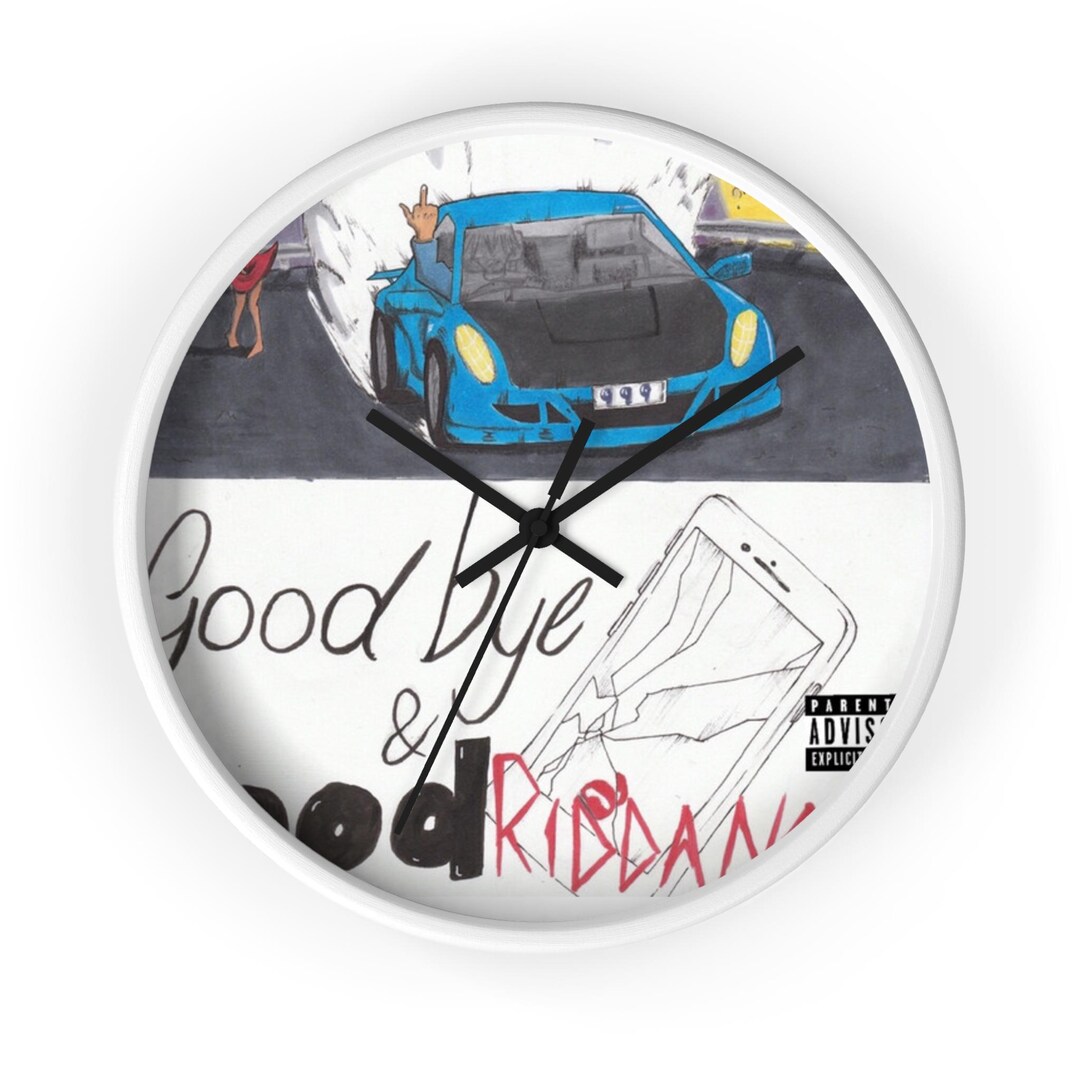 Goodbye & Good Riddance Juice Wrld Wall Clock - Etsy
